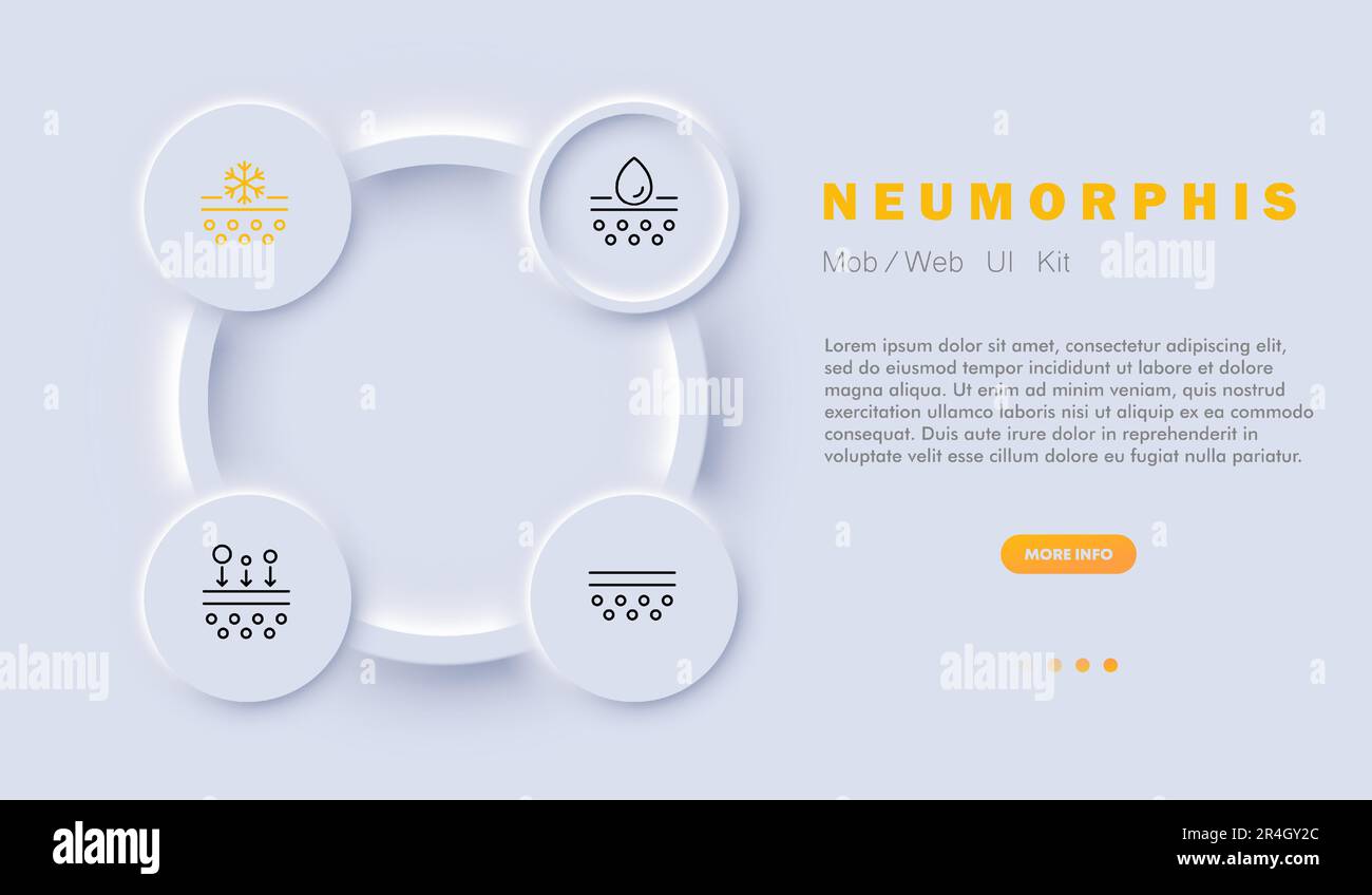 Skin moisturization icon set. Maintaining healthy and hydrated skin and representing. Skincare ...