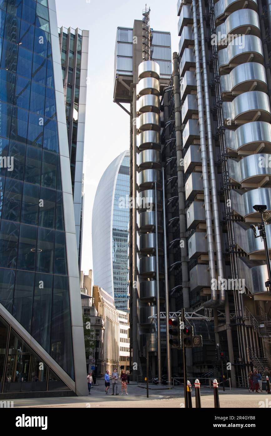 Glass skyscraper landmark iconic design building construction hi-res ...