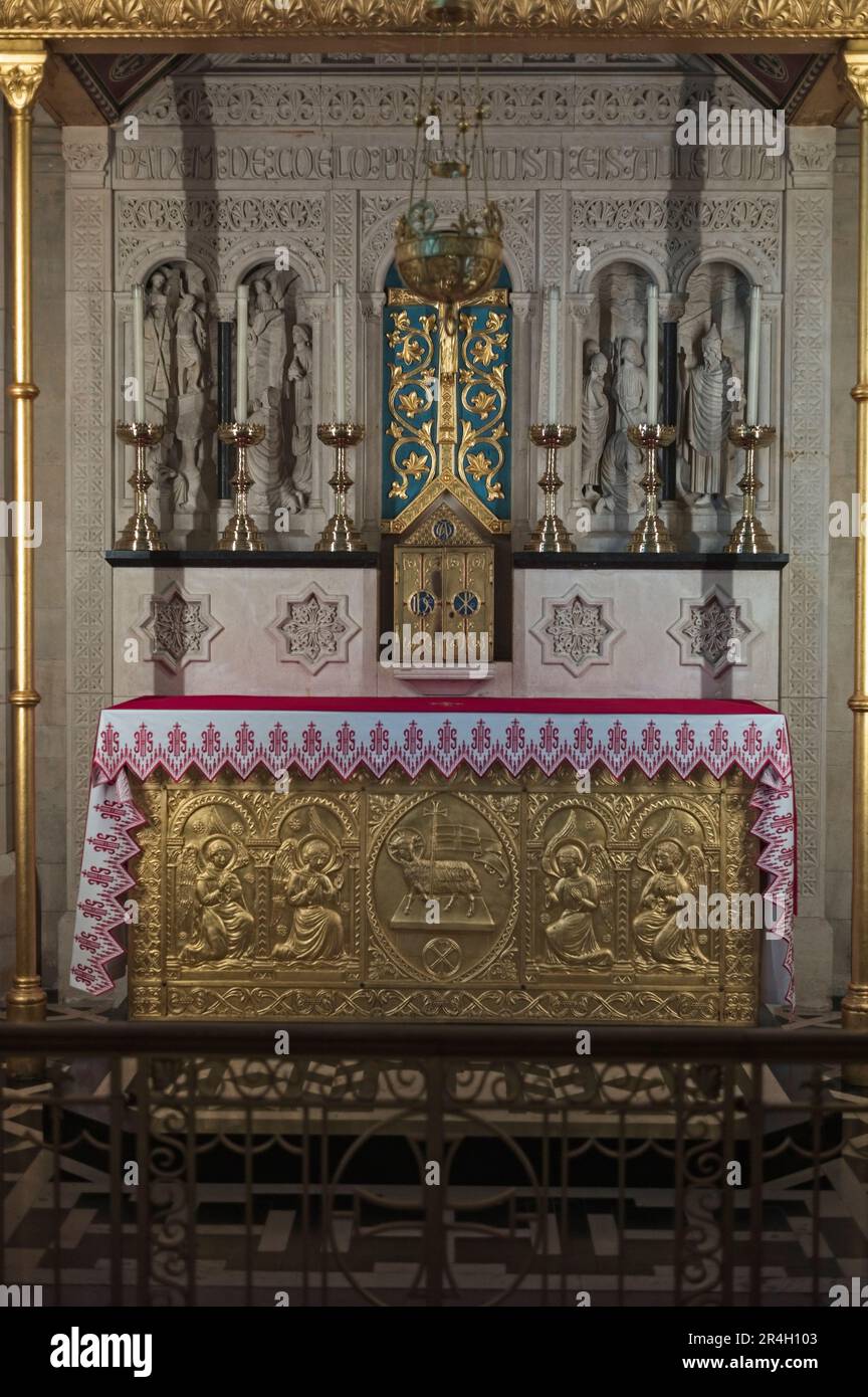 The original Blessed Sacrament Chapel in Buckfast Abbey Stock Photo - Alamy