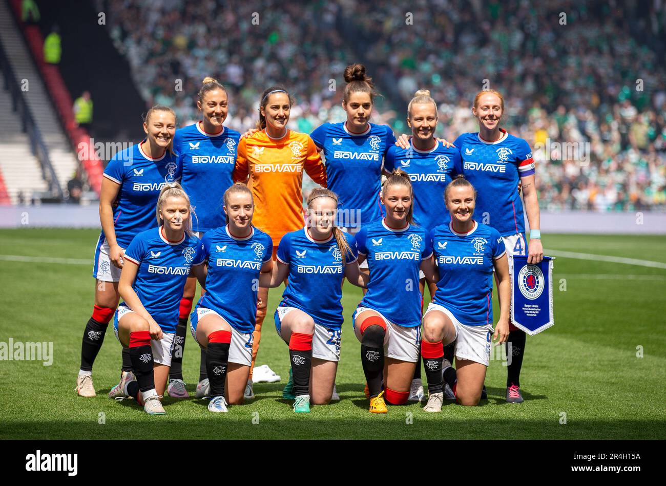 Glasgow, UK. 28th May 2023. 28th May 2023; Hampden Park, Glasgow ...