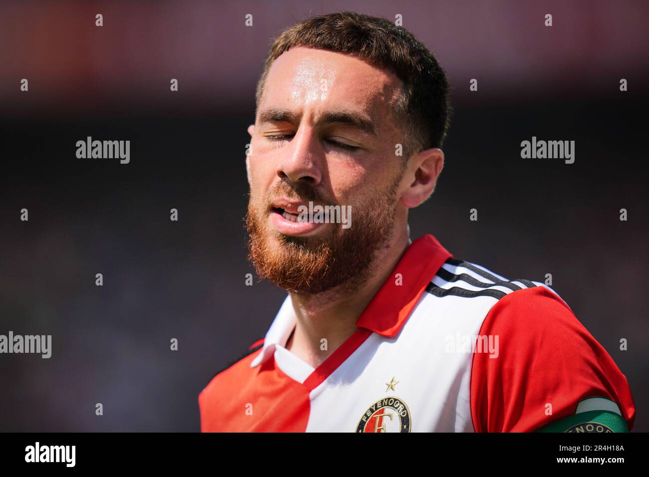 Rotterdam, Netherlands. 28th May, 2023. Rotterdam - Orkun Kokcu of Feyenoord during the match ...