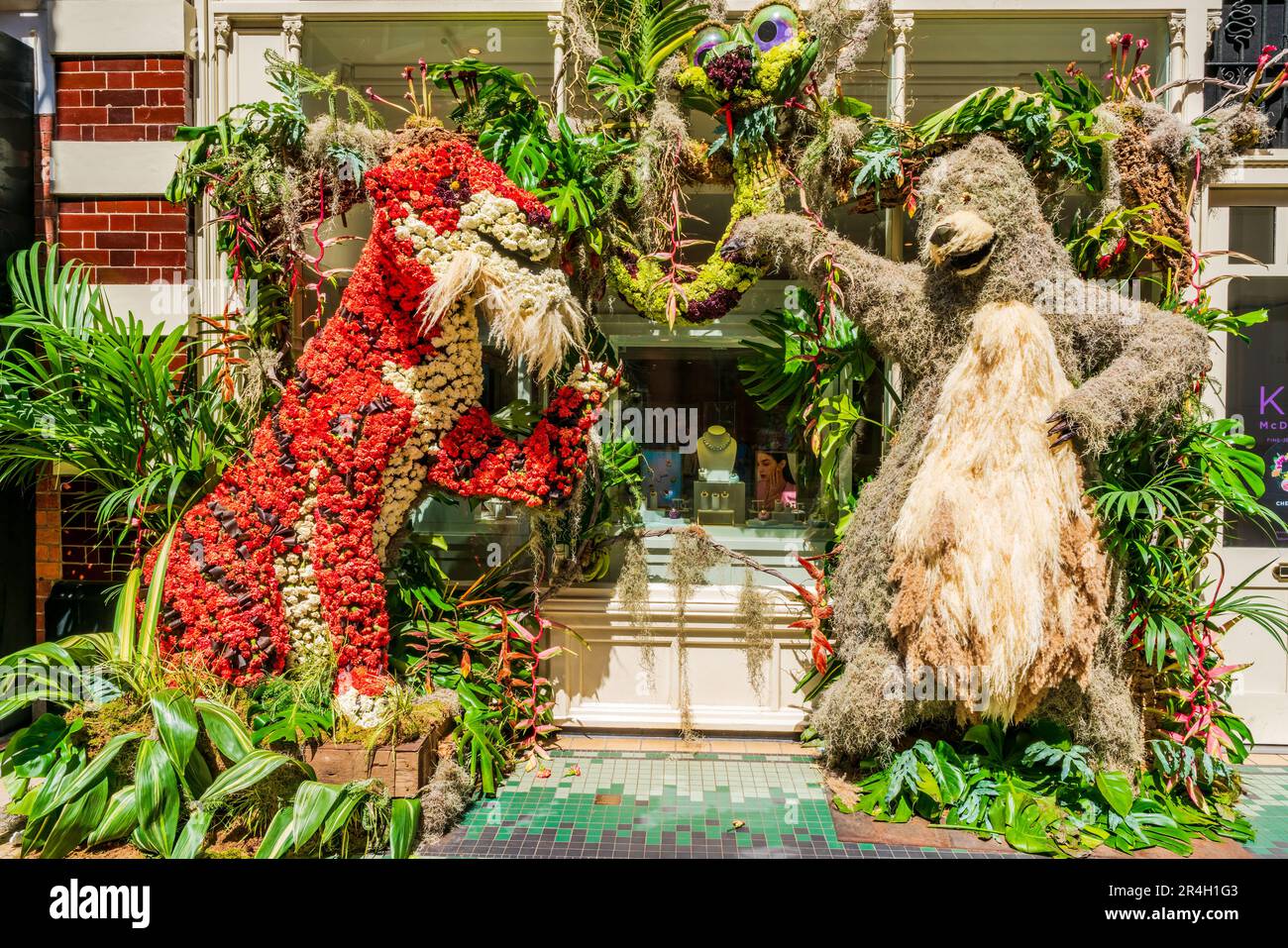 LONDON, UK - MAY 26, 2023: Spectacular floral displays for Chelsea in ...