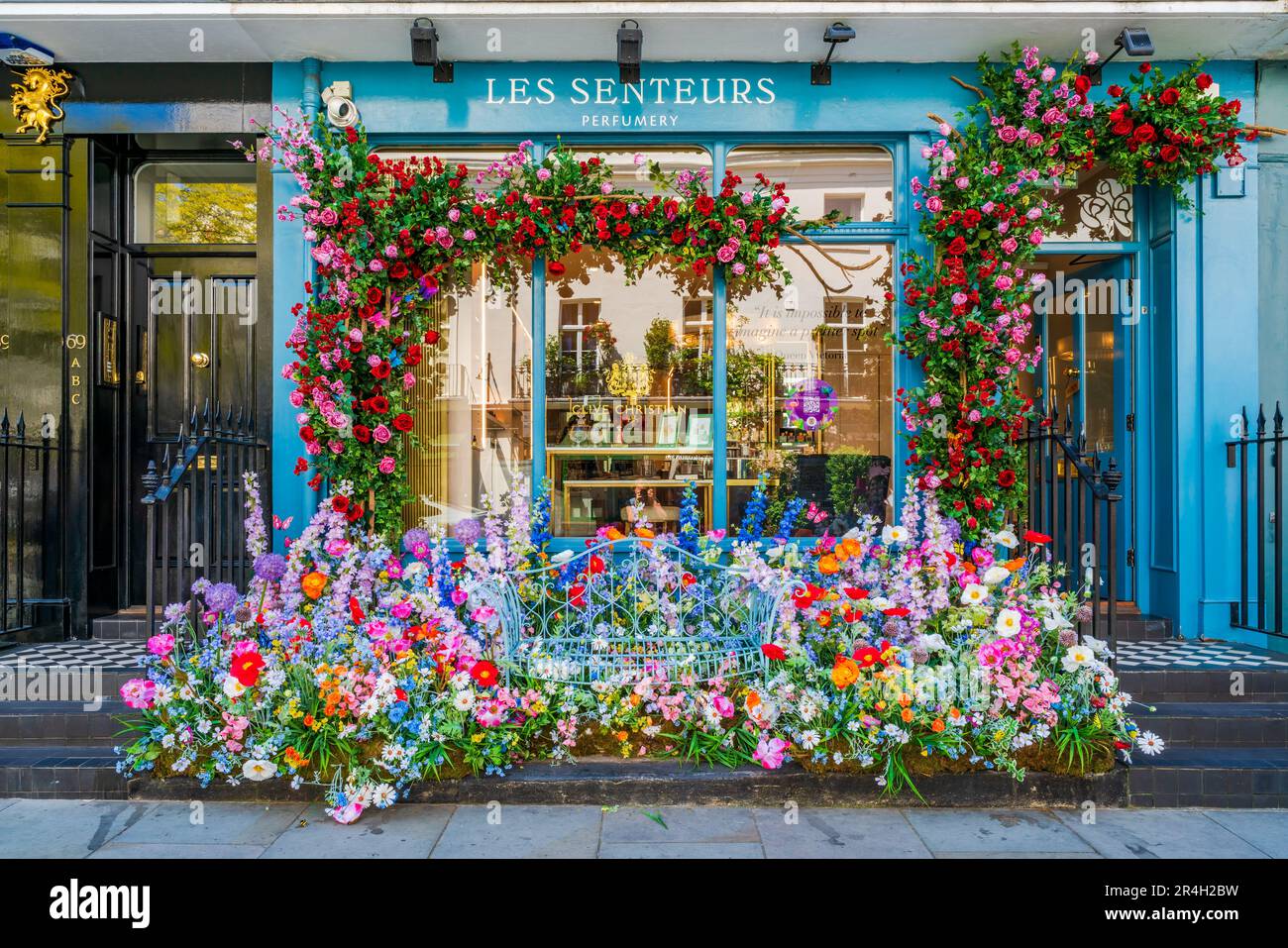 LONDON, UK - MAY 26, 2023: Chelsea in Bloom is an annual floral ...