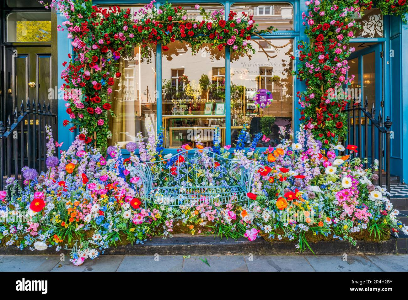 LONDON, UK - MAY 26, 2023: Chelsea in Bloom is an annual floral ...