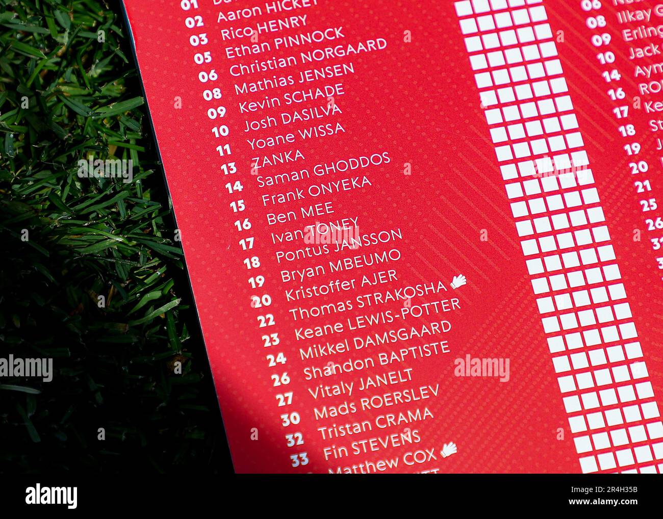 28th May 2023; Gtech Community Stadium, Brentford, London, England ...