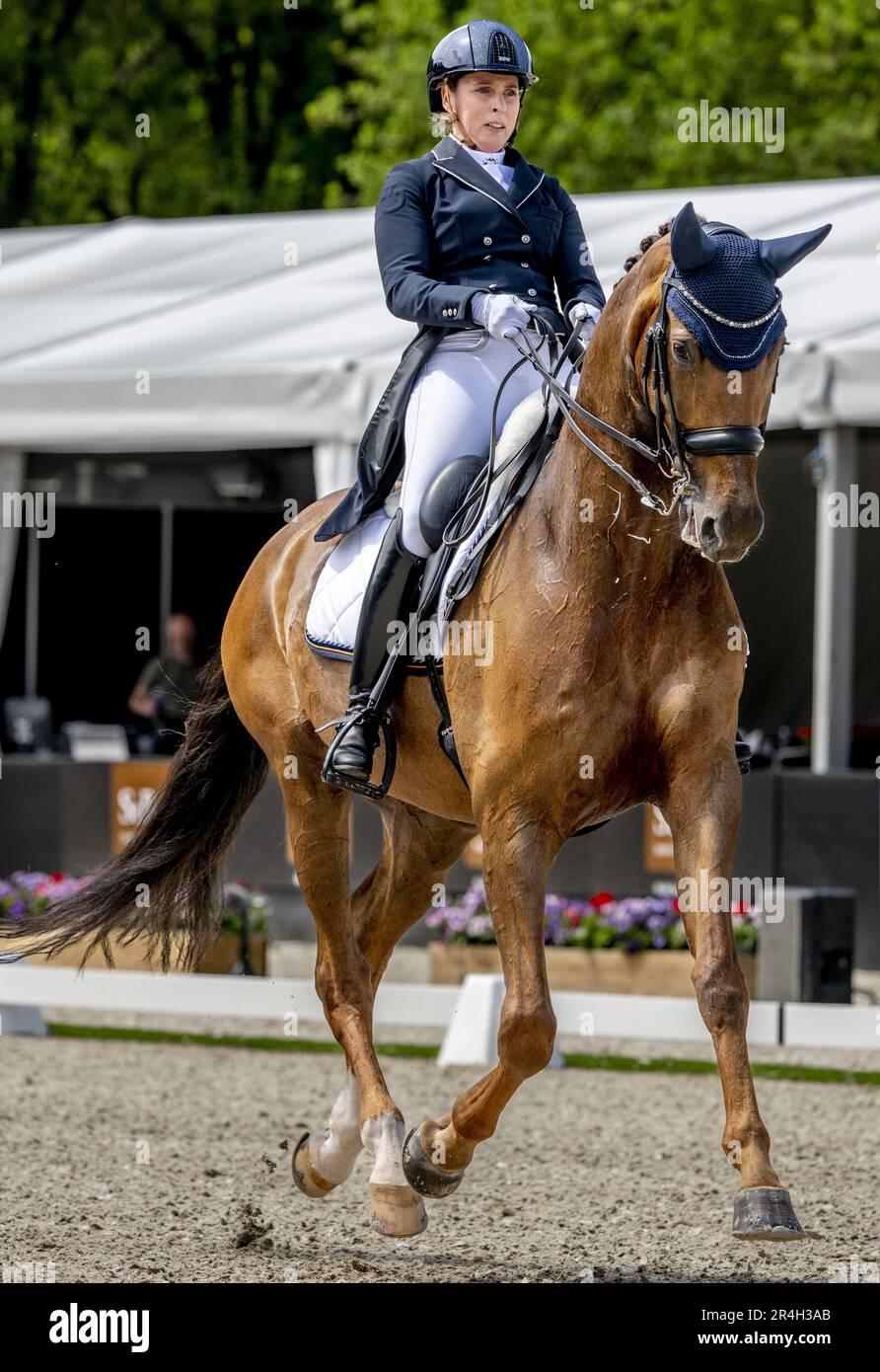 ERMELO - Mirelle van Kemenade-Witlox with Siebenstein 12 in action ...