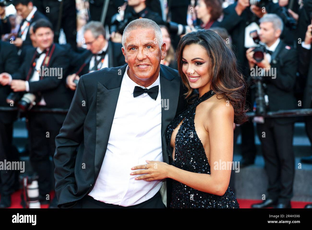Cannes, France. 27th May, 2023. CANNES - MAY 27: Samy Naceri and Sofia ...
