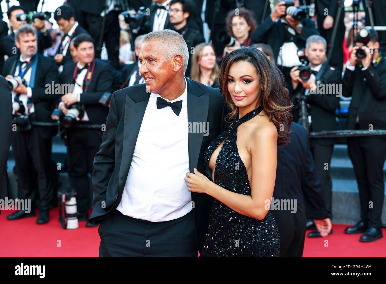 Cannes, France. 27th May, 2023. CANNES - MAY 27: Samy Naceri and Sofia ...