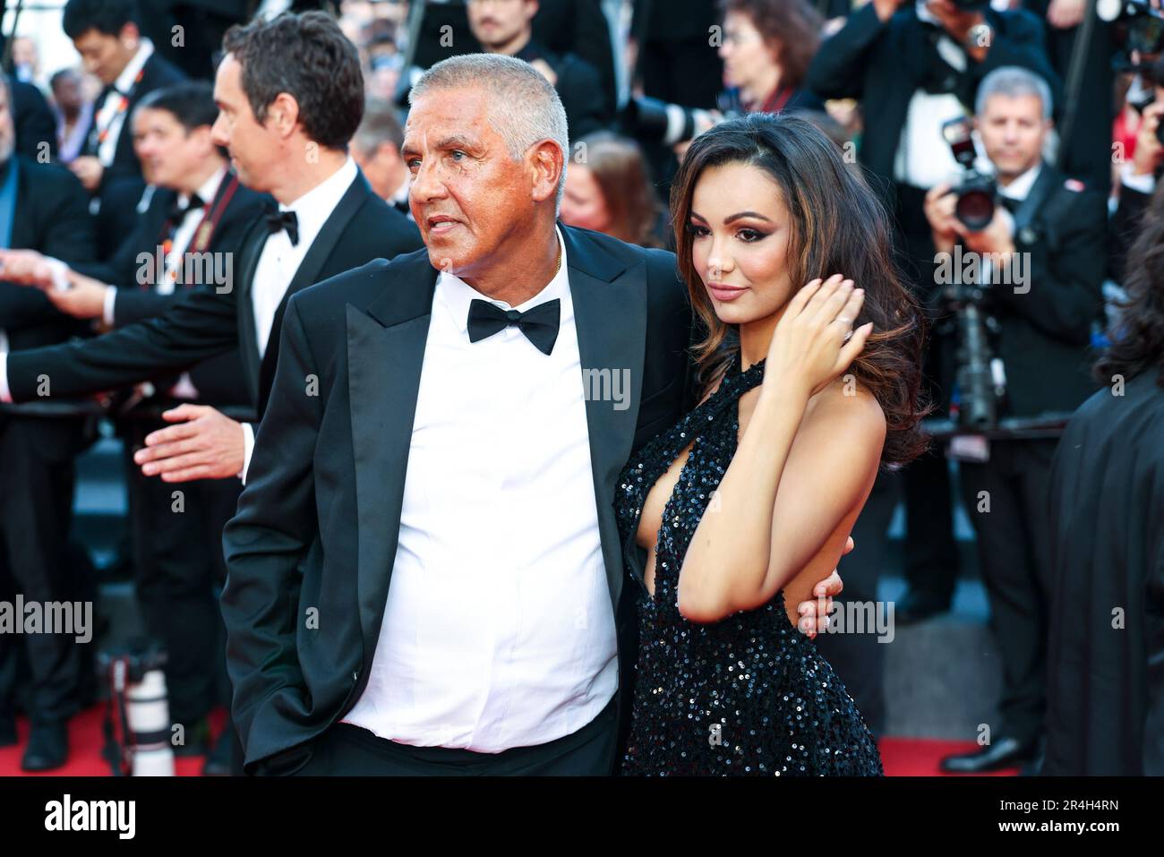 Cannes, France. 27th May, 2023. CANNES - MAY 27: Samy Naceri and Sofia ...