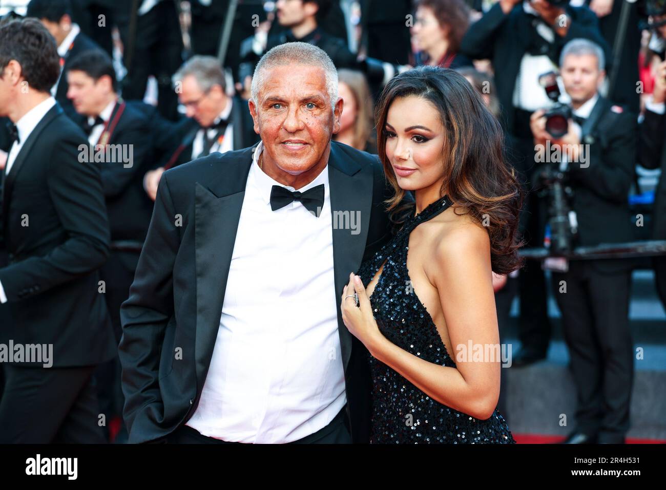 Cannes, France. 27th May, 2023. CANNES - MAY 27: Samy Naceri and Sofia ...