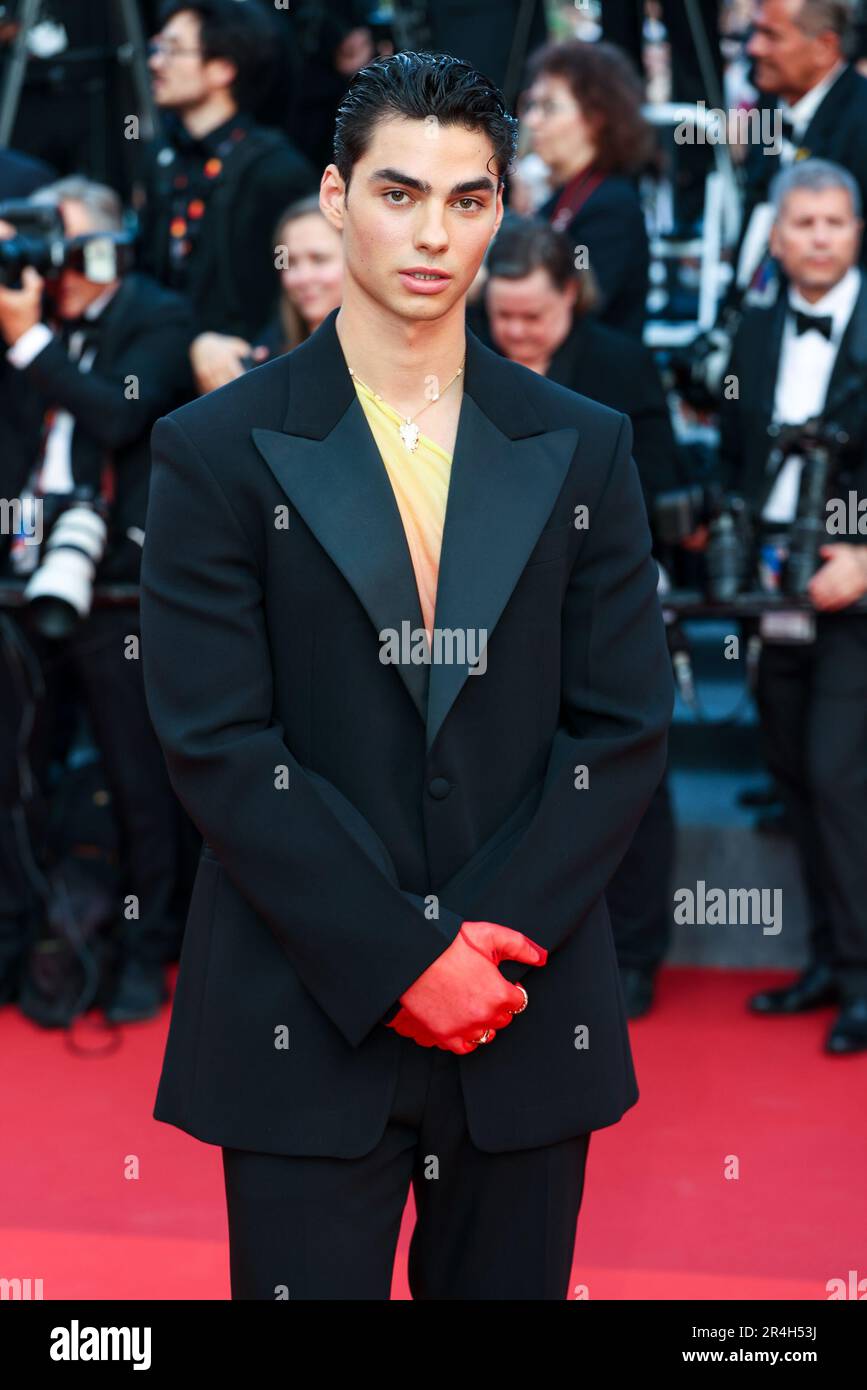 Cannes, France. 27th May, 2023. CANNES - MAY 27: Jacob Rott arrives to ...