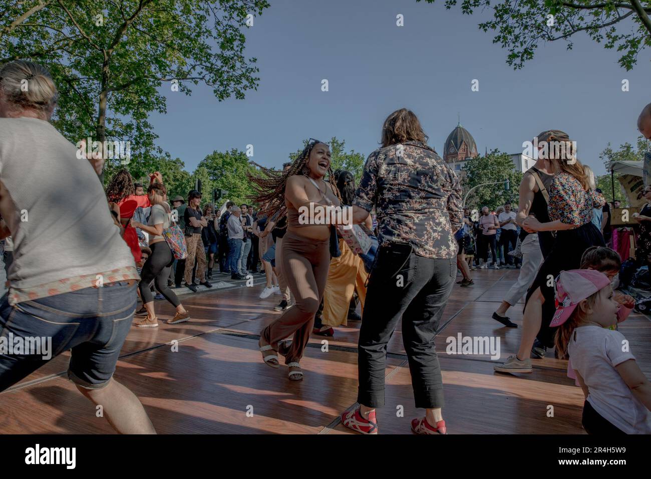 On May 27, 2023, the streets of Berlin's Kreuzberg district came alive ...