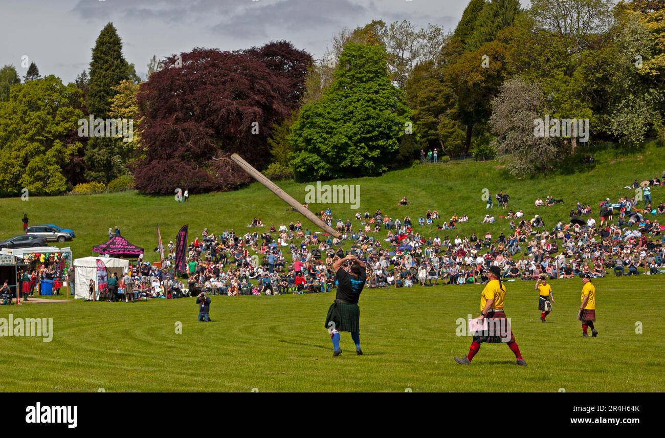 Blair Atholl, Perthshire, Scotland, UK. 28 May 2023. Hundreds attend ...