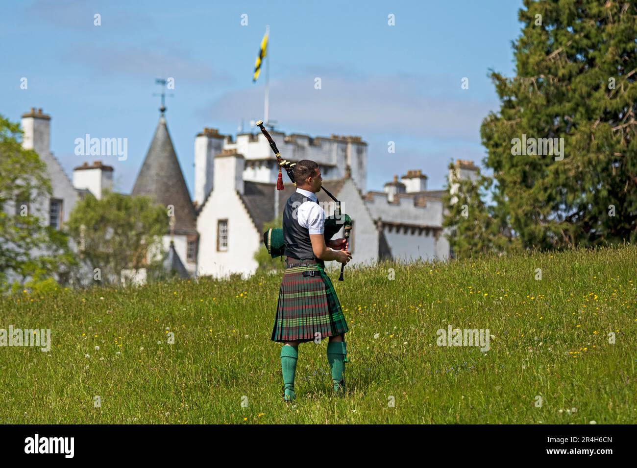 Blair Atholl, Perthshire, Scotland, UK. 28 May 2023. Hundreds attend ...
