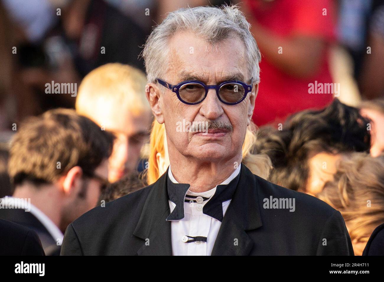 Wim Wenders poses for photographers upon arrival at the awards ceremony ...