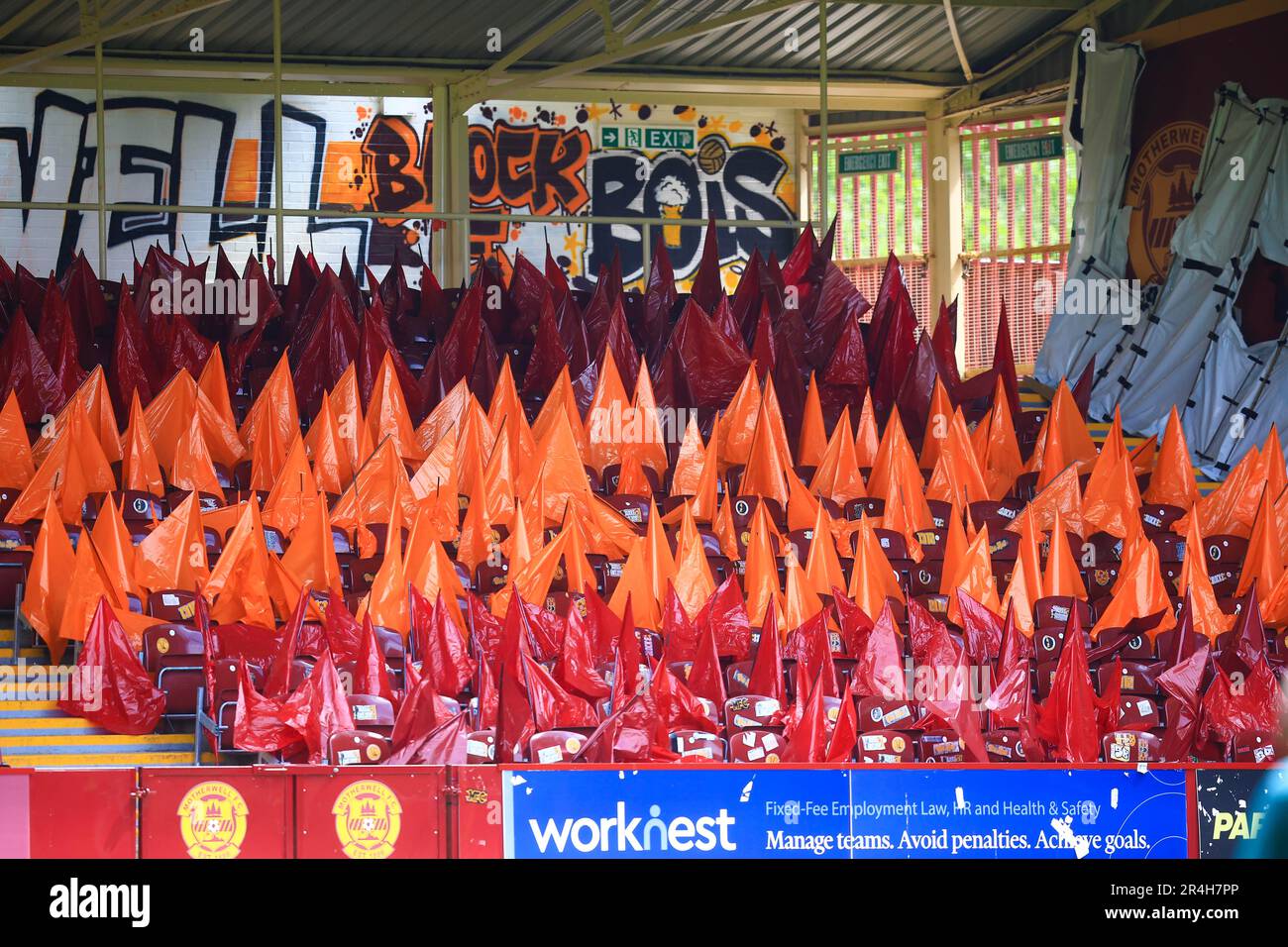 Motherwell, Scotland, UK. Motherwell, UK. 28th May 2023; Fir Park ...