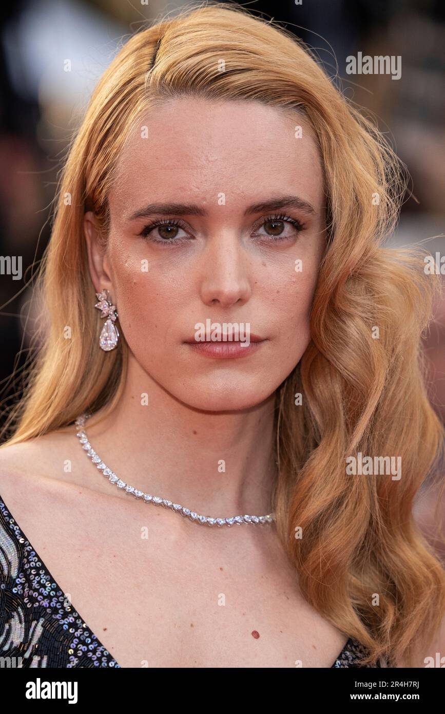 Stacy Martin poses for photographers upon arrival at the awards ...