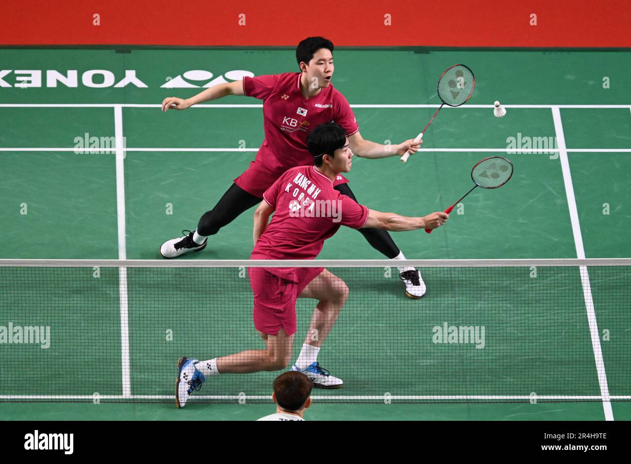 Kuala Lumpur, Malaysia. 28th May, 2023. South Korea's Kang Min Hyuk ...