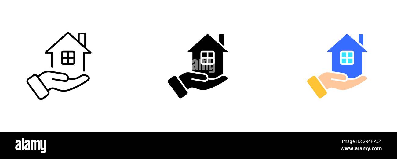 Homeownership Cut Out Stock Images & Pictures - Alamy