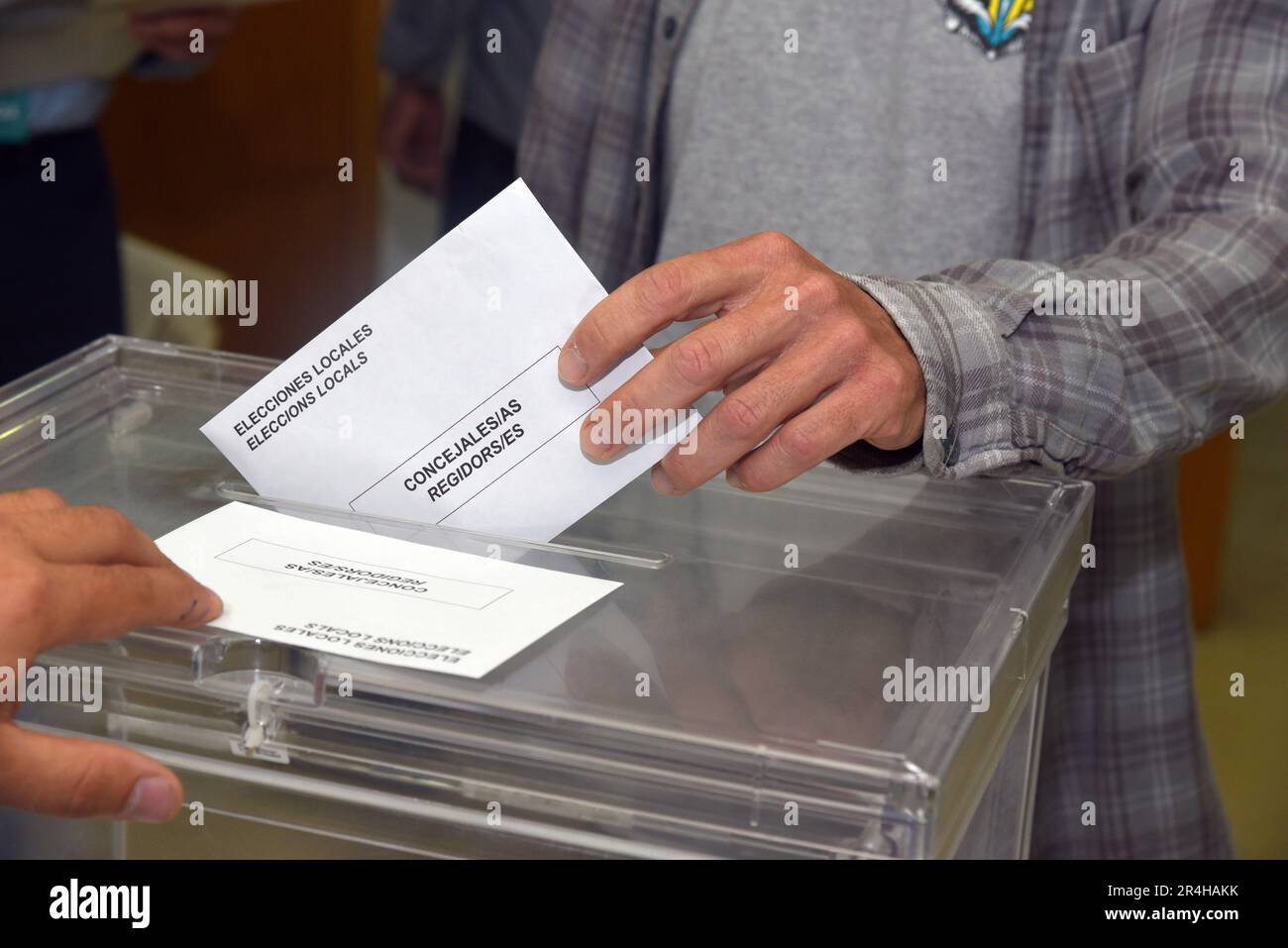 Ballot box local election 2023 hi-res stock photography and images - Alamy