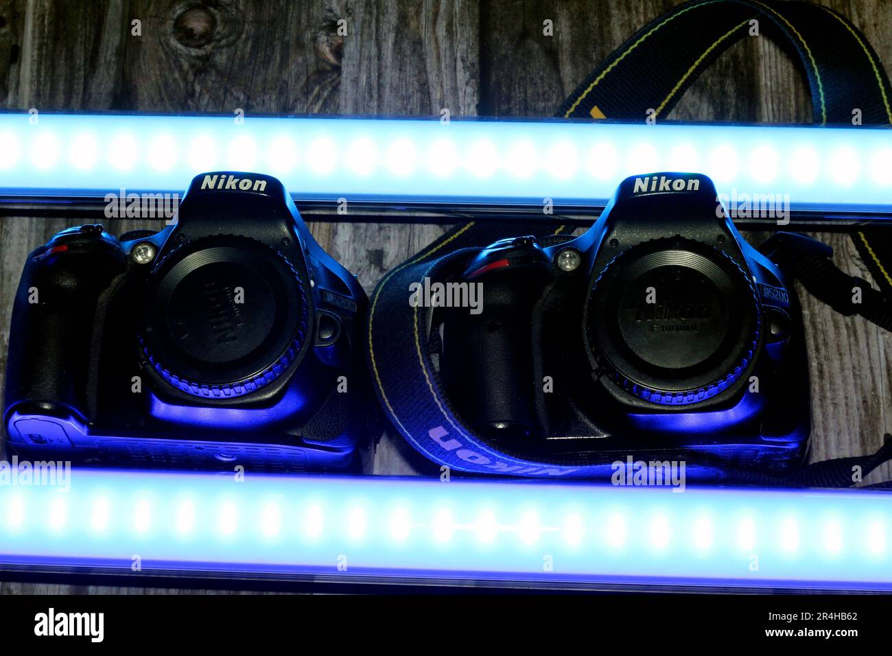 Cairo, Egypt, May 18 2023: Nikon DSLR photographic and video digital ...