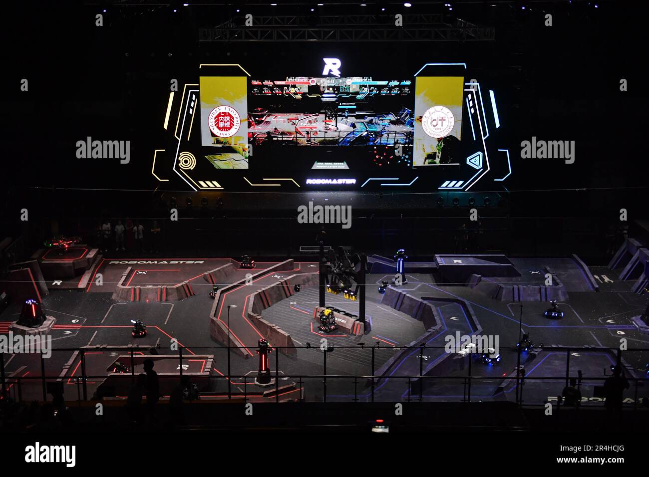 Changsha, China's Hunan Province. 28th May, 2023. Robots compete during ...