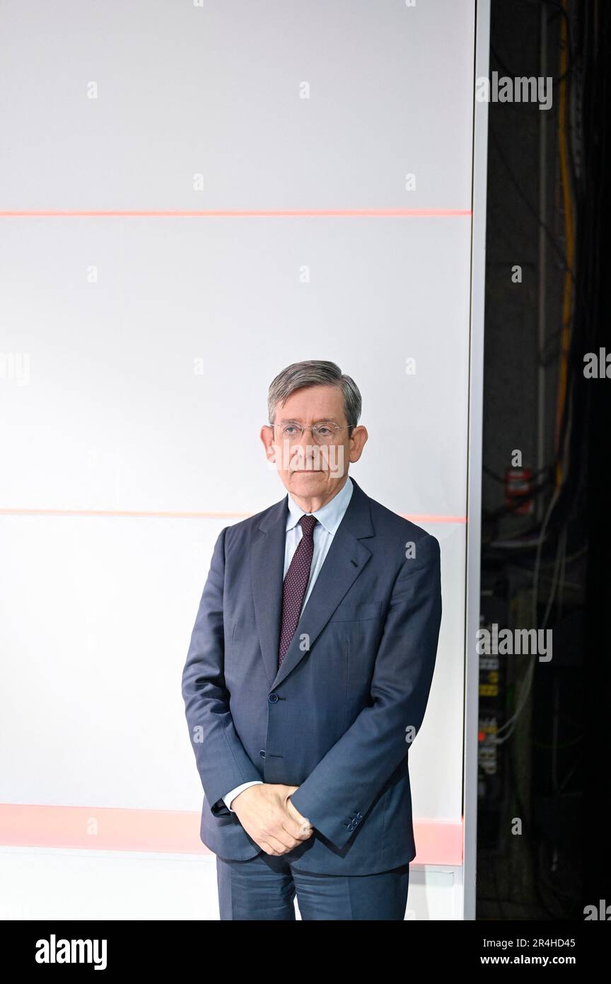 Paris, France. 28th May, 2023. Member of the center-right Libertes ...