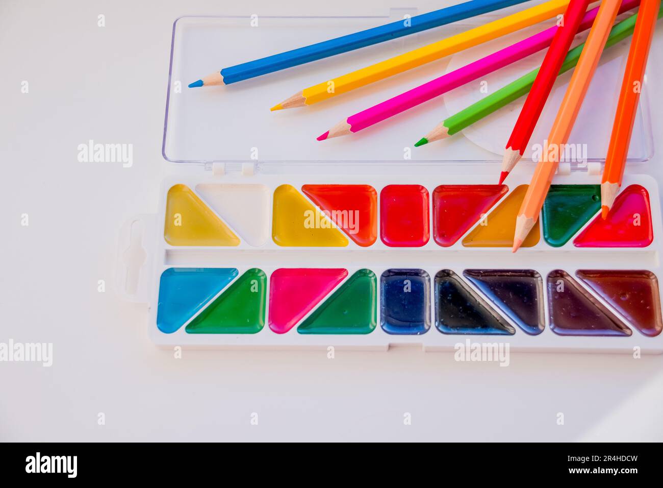 School study composition set hi-res stock photography and images - Alamy