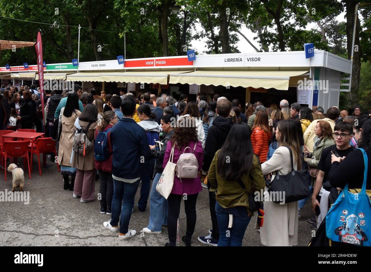 Madrid, Madrid, Spain. 28th May, 2023. The 90th edition of the book ...