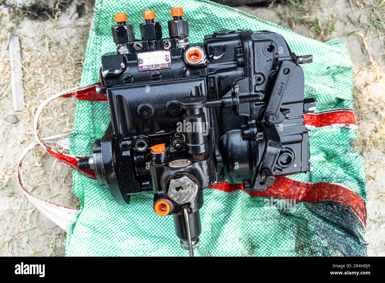 Fuel pump tractor repair hi-res stock photography and images - Alamy