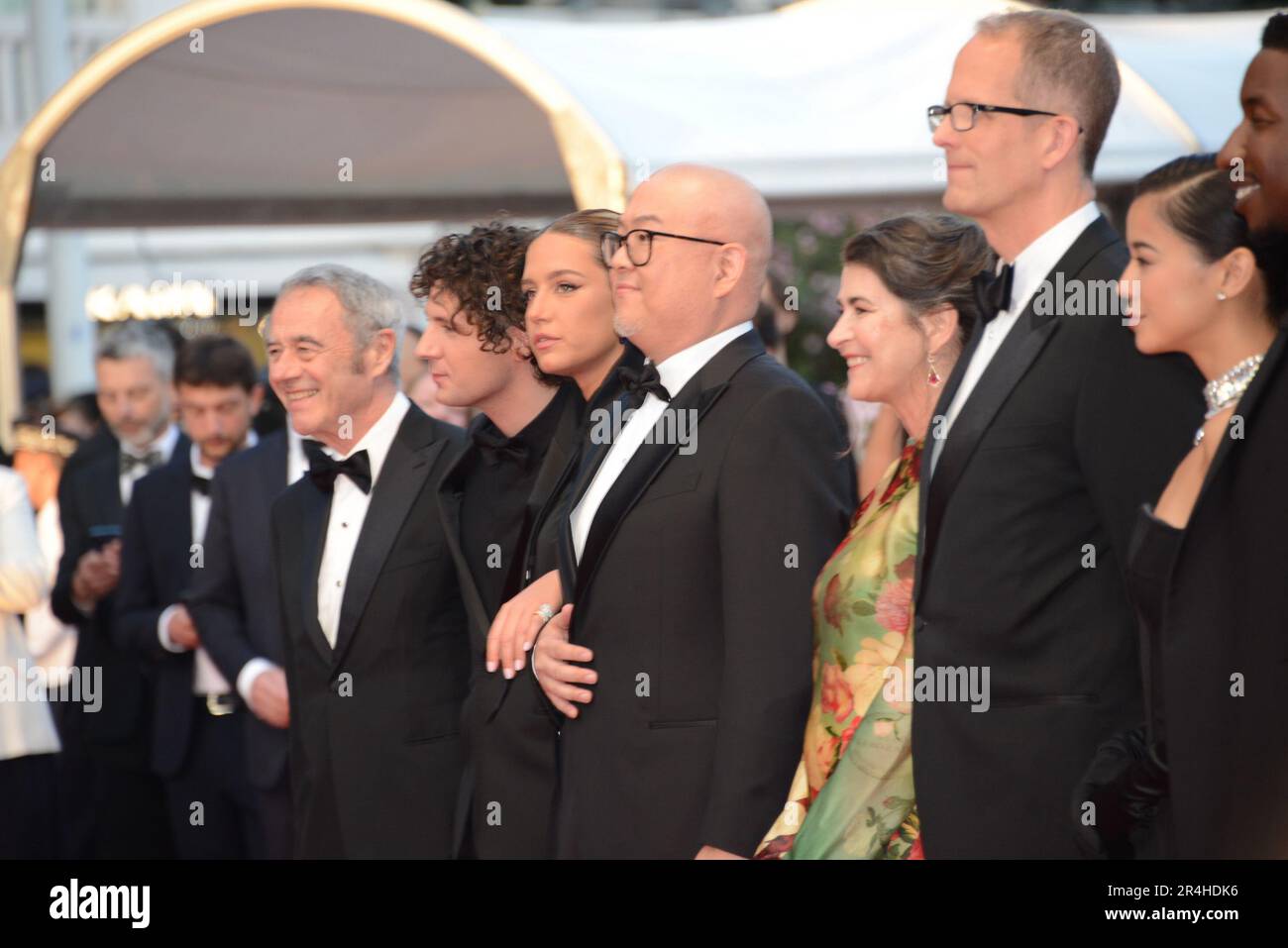 May 27, 2023, CANNES, France: CANNES, FRANCE - MAY 27: (L-R) Jim Morris ...