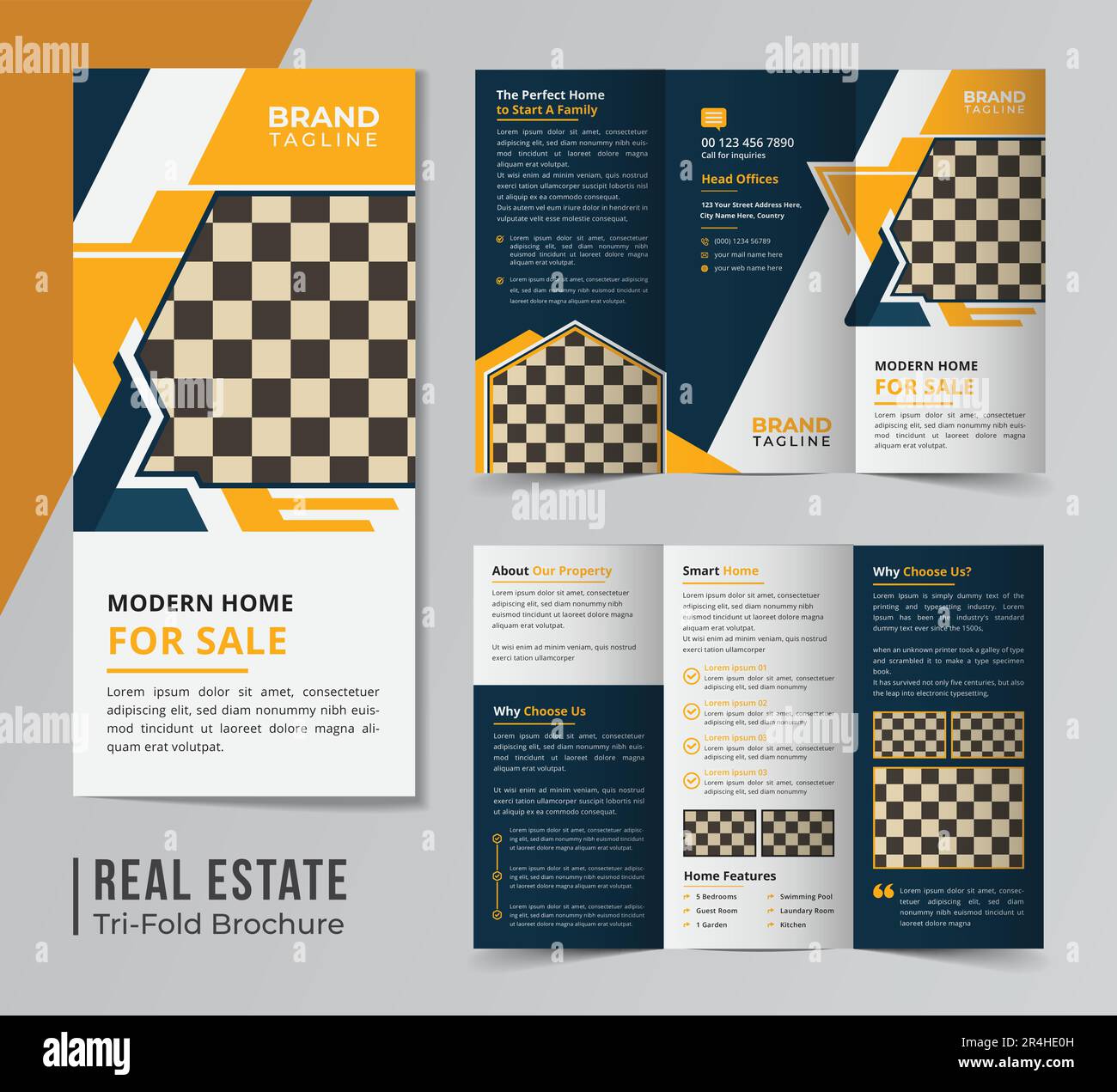 6 pages brochure hi-res stock photography and images - Alamy