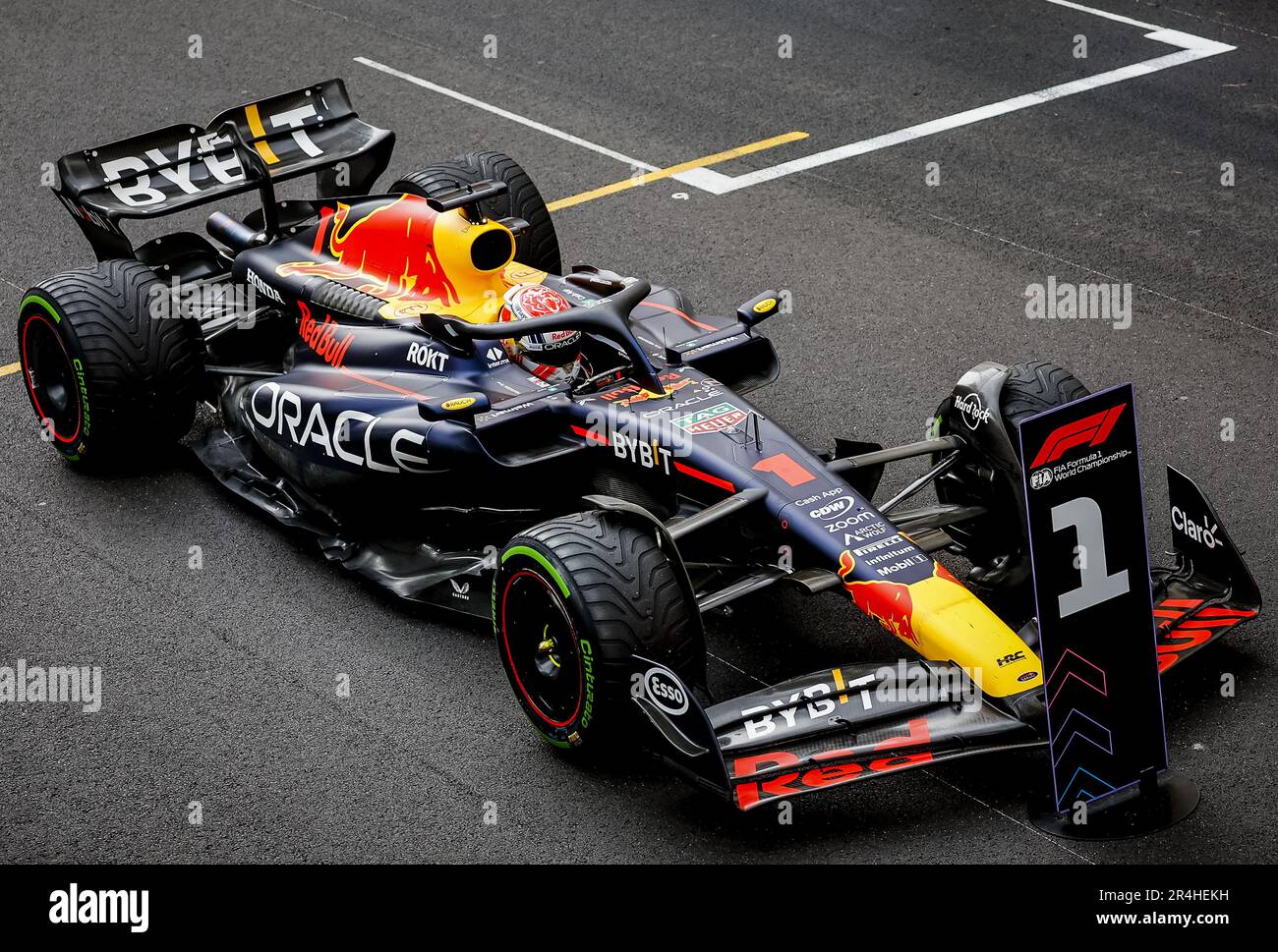MONACO - Max Verstappen (Red Bull Racing) after winning the Monaco ...