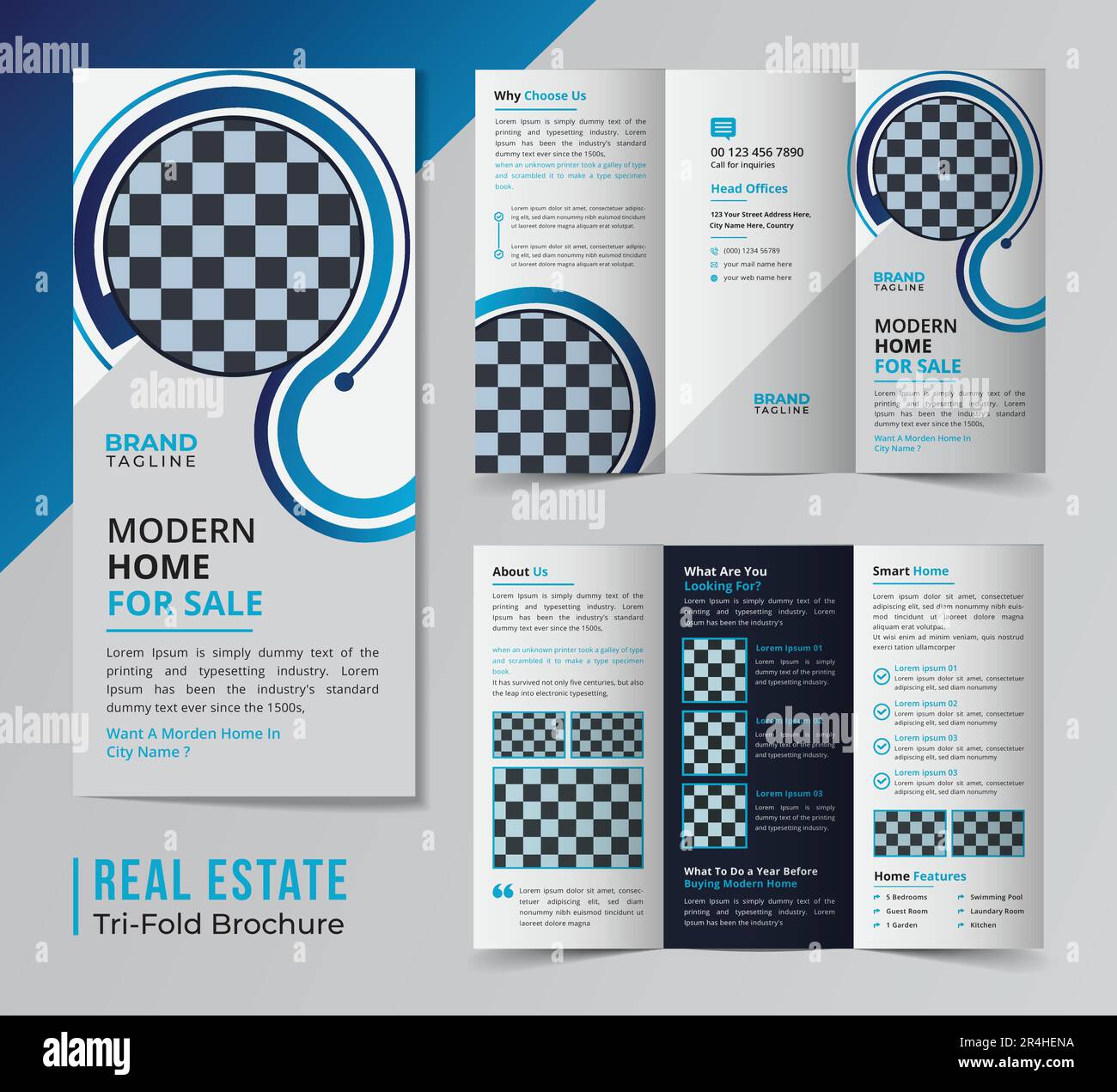 Tri Fold Brochure Template Sizes Corporate Trifold Brochure Template