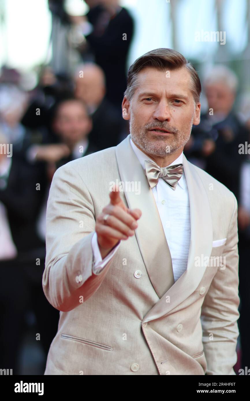 Cannes, France. 28th May, 2023. CANNES, France 27. May 2023; Nikolaj Coster-Waldau attends the ...