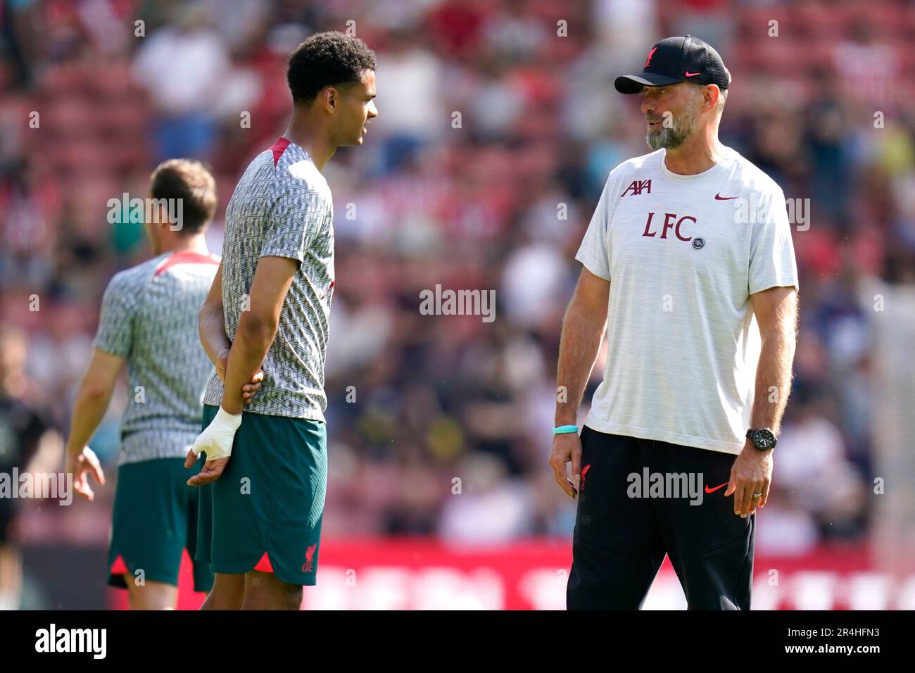 Southampton liverpool gakpo hi-res stock photography and images - Alamy