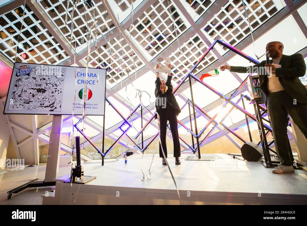 The Red Bull Doodle Art World Final in Amsterdam, Netherlands, was a ...