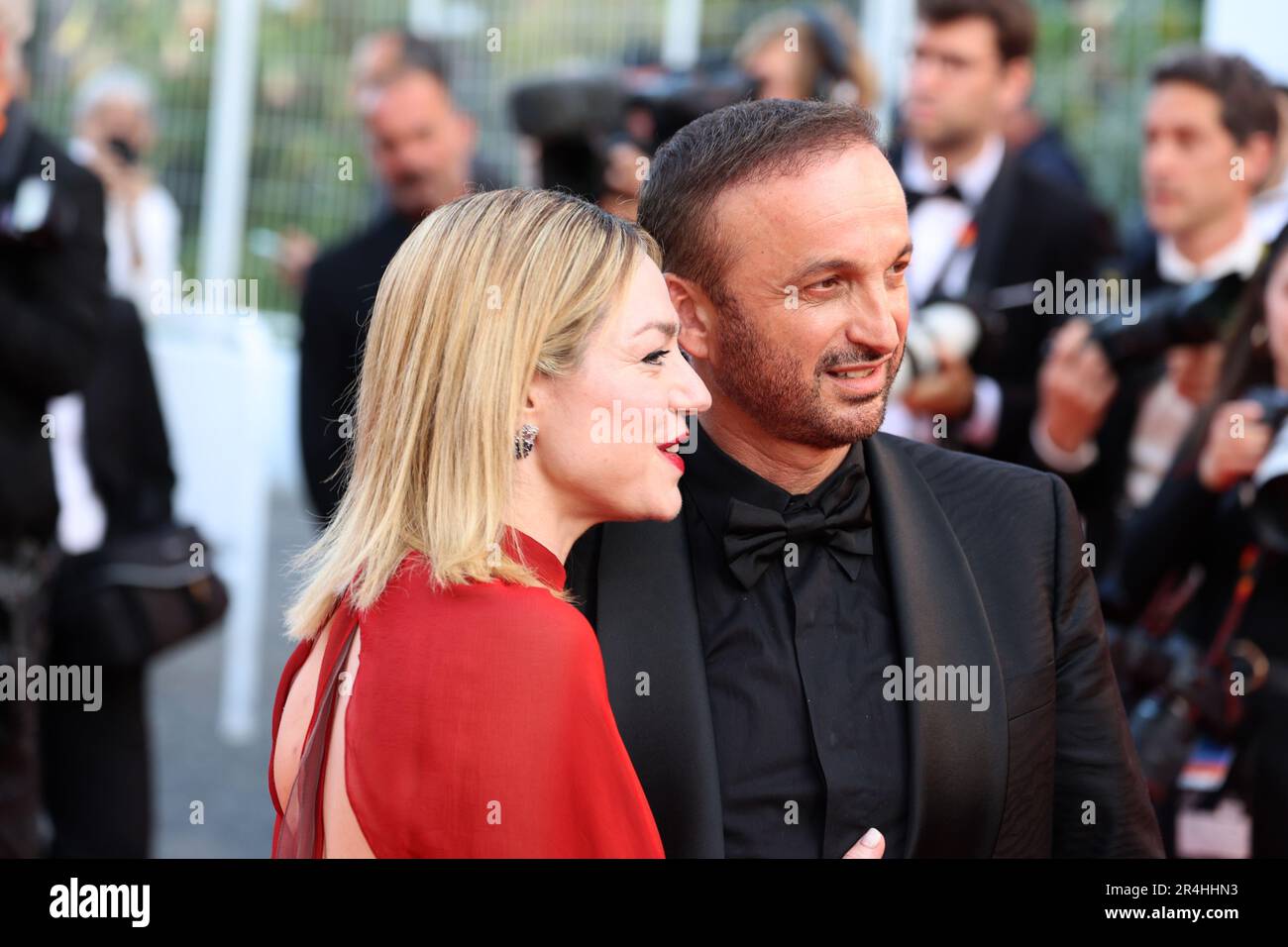 Cannes, France. 28th May, 2023. CANNES, France 27. May 2023; Michel ...