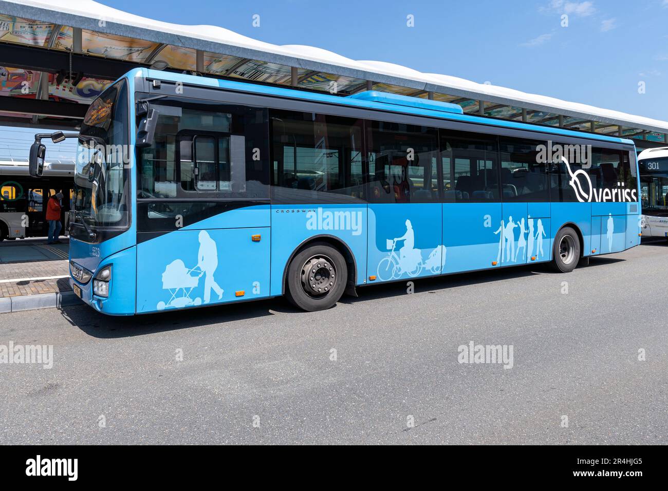 OV Regio Ijsselmond Iveco Crossway bus at Zwolle Centraal bus station ...