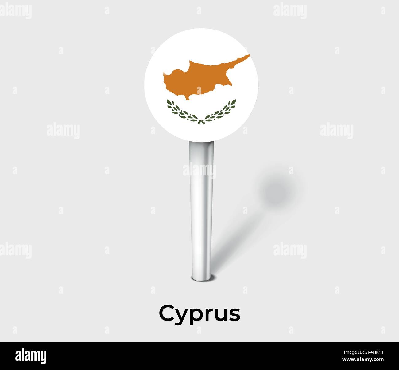Nothern cyprus map hi-res stock photography and images - Alamy