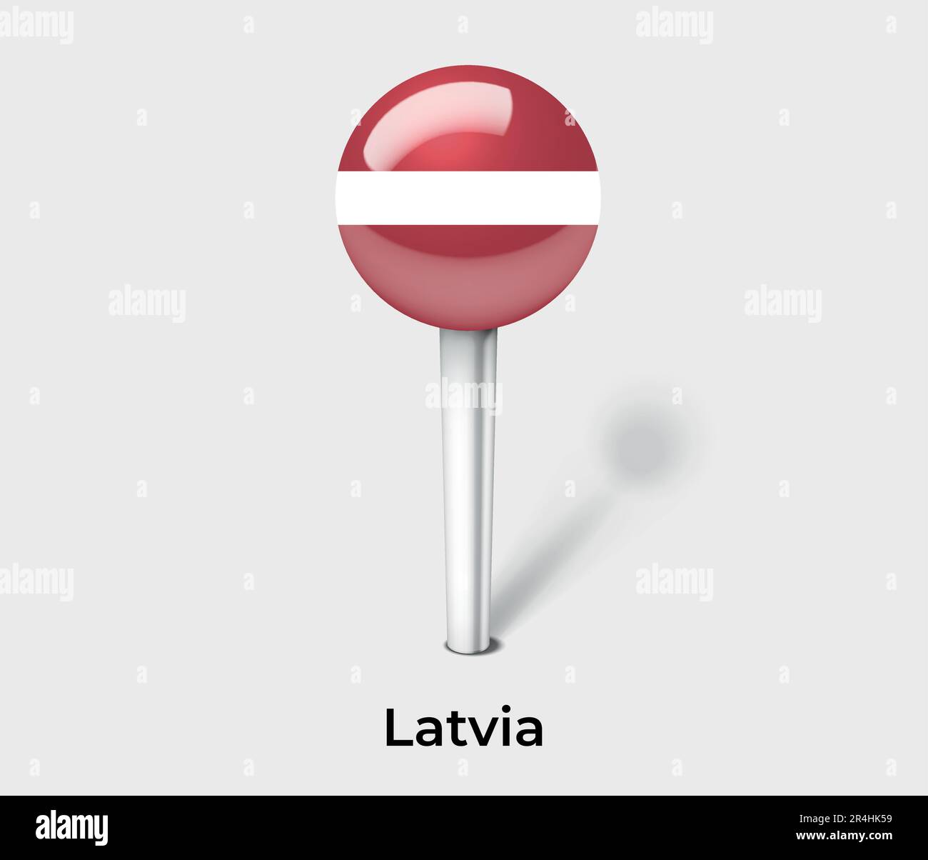 Map flag latvia Stock Vector Images - Alamy