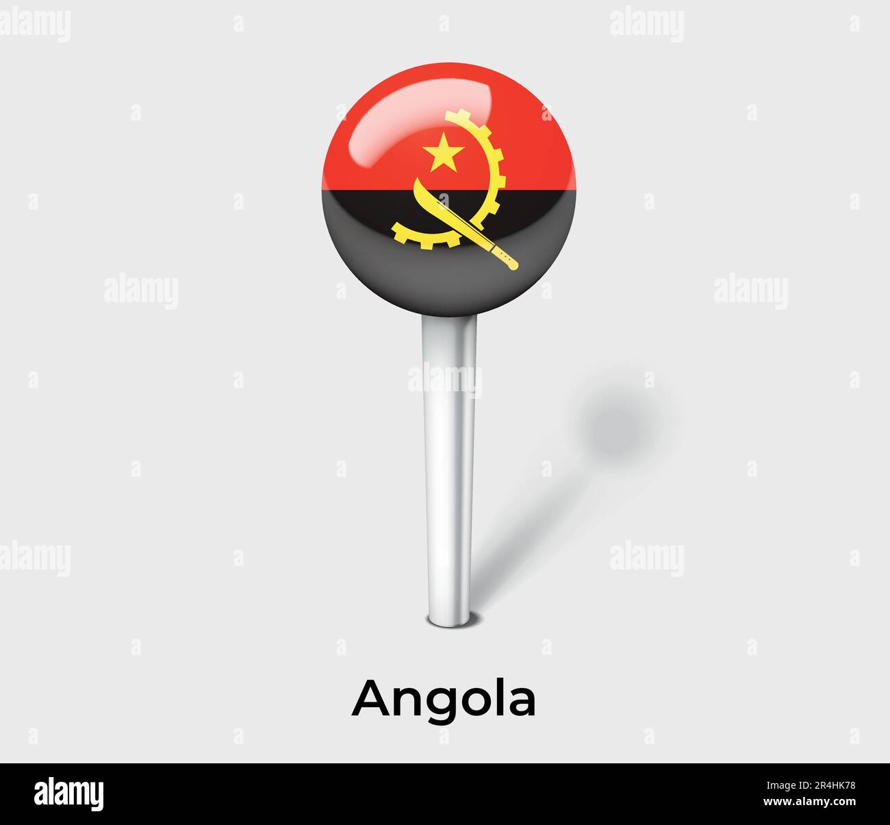 Angola country flag pin map marker Stock Vector Image & Art - Alamy Angola country flag pin map marker Stock Vector Image & Art - Alamy