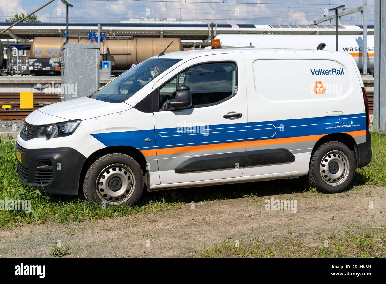 VolkerRail Peugeot Partner Stock Photo - Alamy