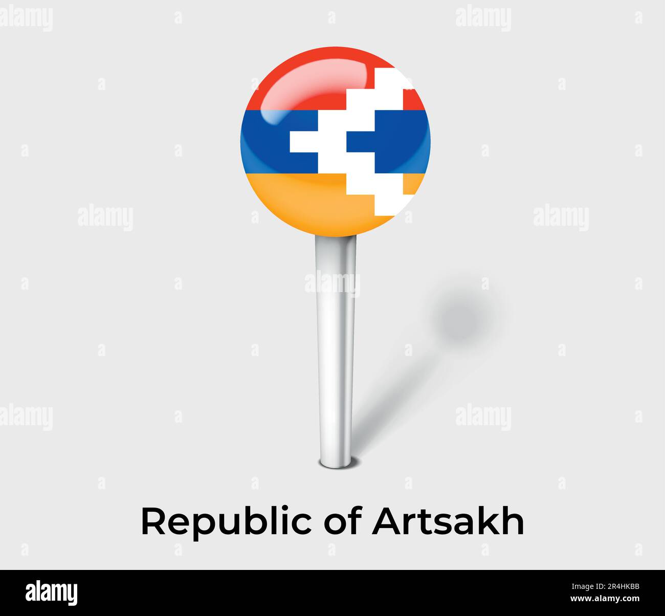 Republic of artsakh map hi-res stock photography and images - Alamy