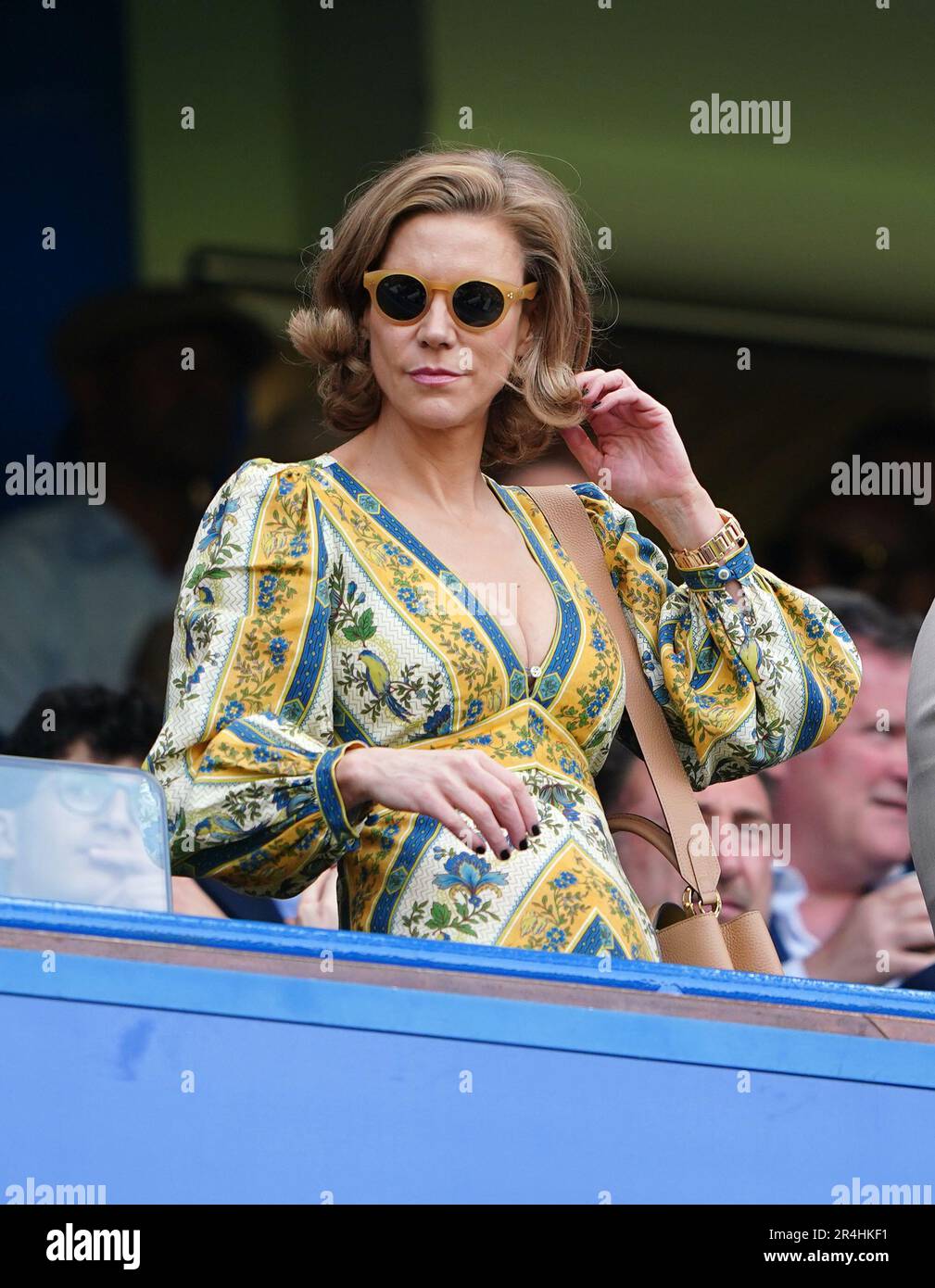 Newcastle United co-owners Amanda Staveley and husband Mehrdad ...