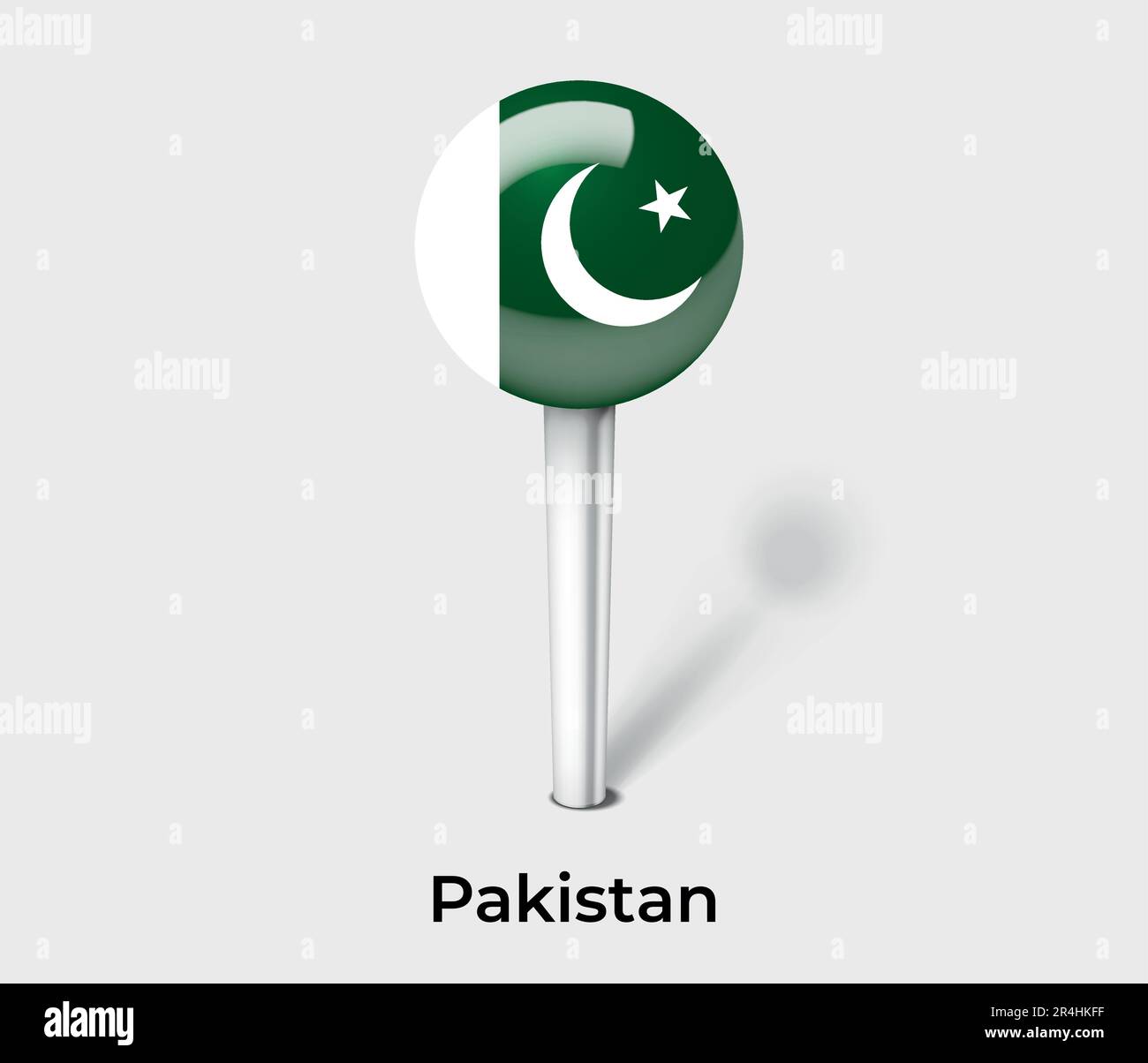 Flag pin, pakistan hi-res stock photography and images - Alamy