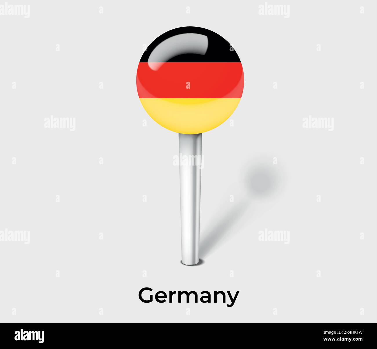 Gps map germany Stock Vector Images - Alamy