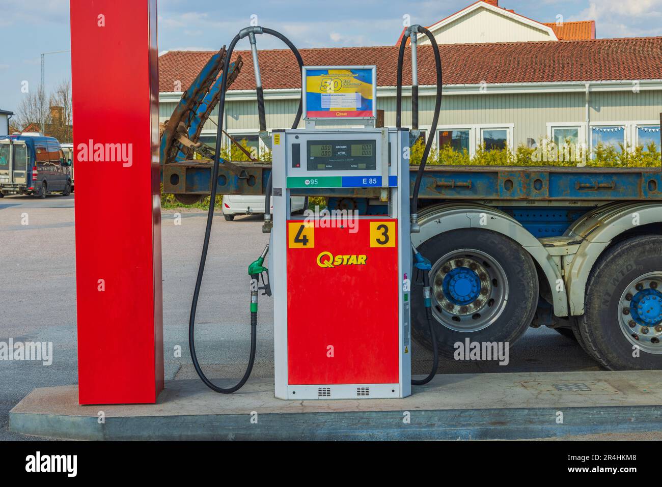 Motor truck refueling hi-res stock photography and images - Alamy