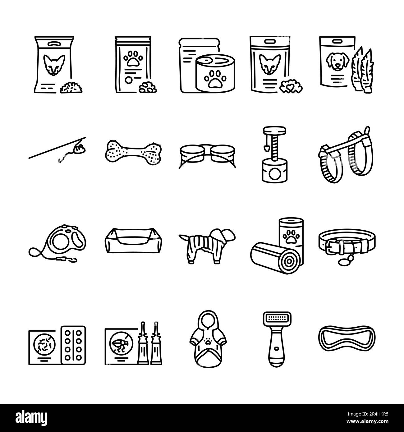 Pet shop goods Black and White Stock Photos & Images - Alamy