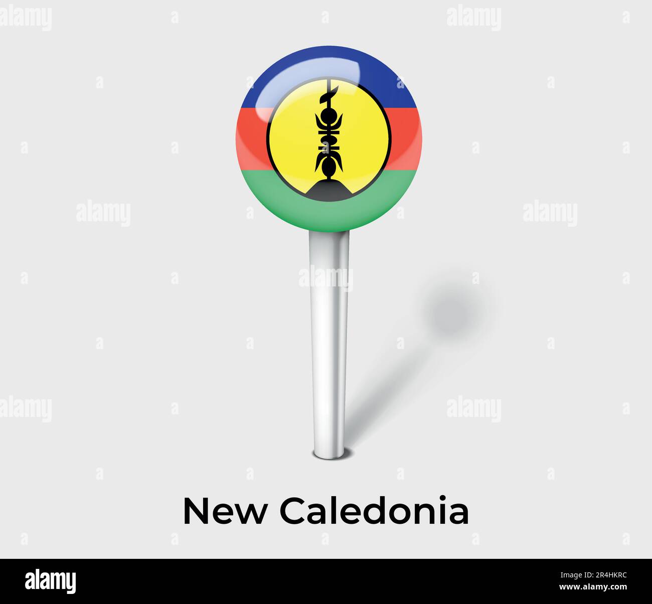 Country new caledonia map hi-res stock photography and images - Alamy